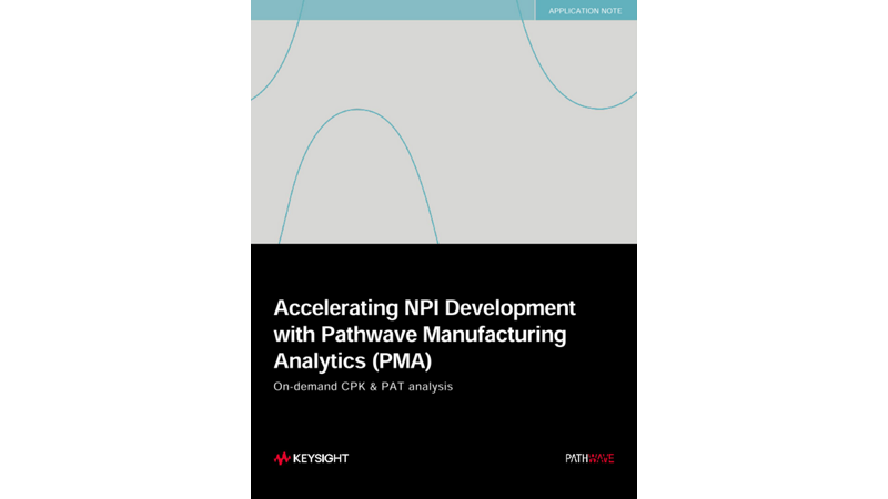 PM2288A PathWave Manufacturing Analytics | Keysight